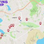 Murder Mystery Detective Experience in Langford BC - The Route and Locations