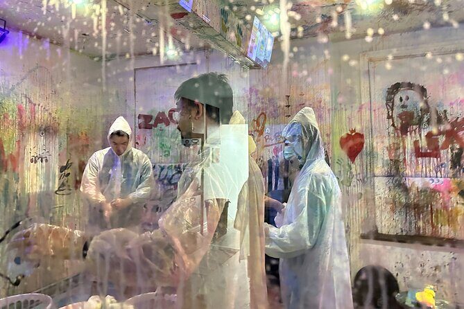 Neon Battle Splatter Painting in Toronto - How Does the Price Reflect the Experience?