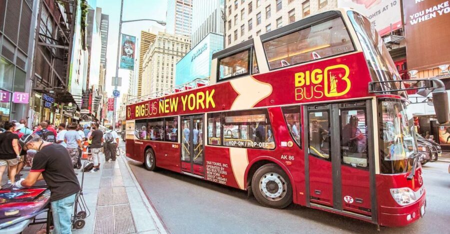 New York: Hop-on Hop-off Sightseeing Tour by Open-top Bus - The Stops That Make the Tour Special