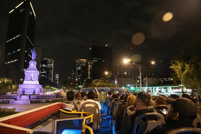 Night Tour of Mexico City Panoramic Ride on a Double-Decker Bus - The Experience: What to Expect