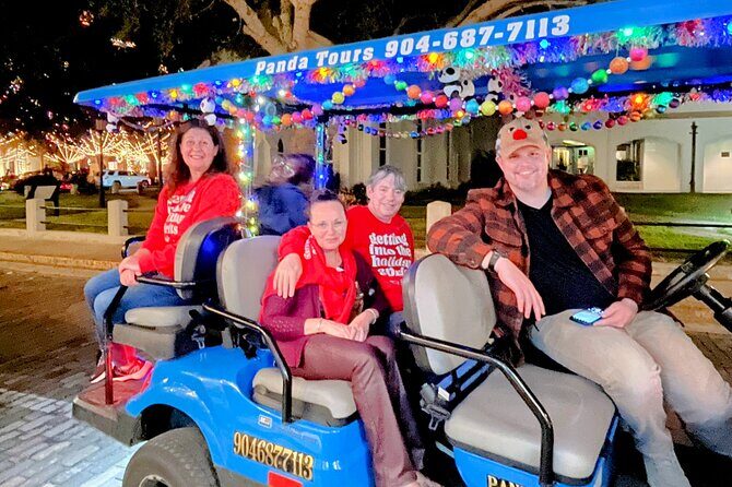 Nights of Lights Private Electric Golfcart Tour up to 7 People - Frequently Asked Questions (FAQs)