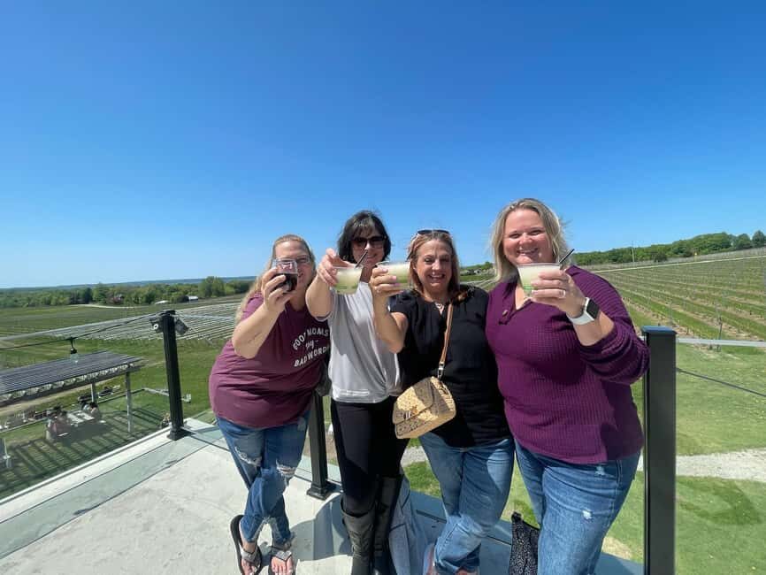 NON BUS BRYS Estates FROSE' Traverse Old Mission Wine Tour - Pricing and Value—Is It Worth It?