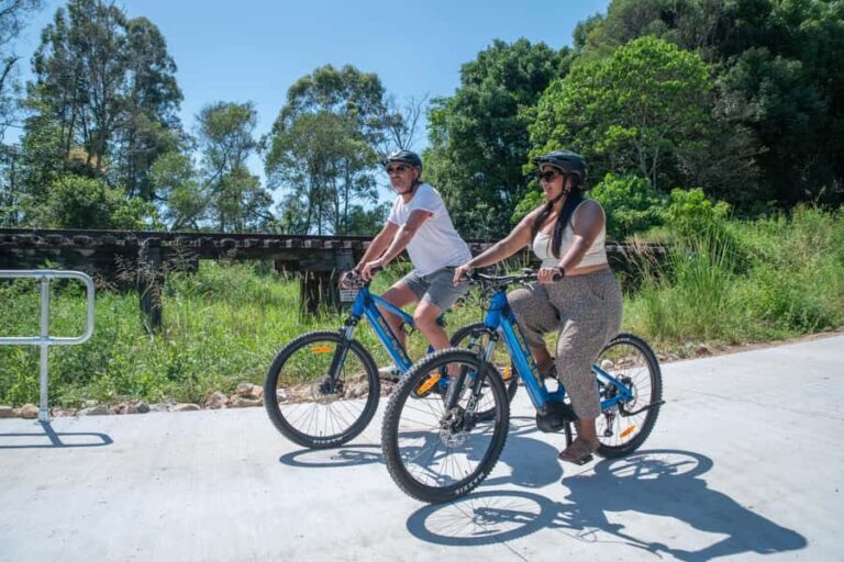 Northern Rivers Rail Trail: E-Bike Hire From Murwillumbah - Authentic Traveler Insights