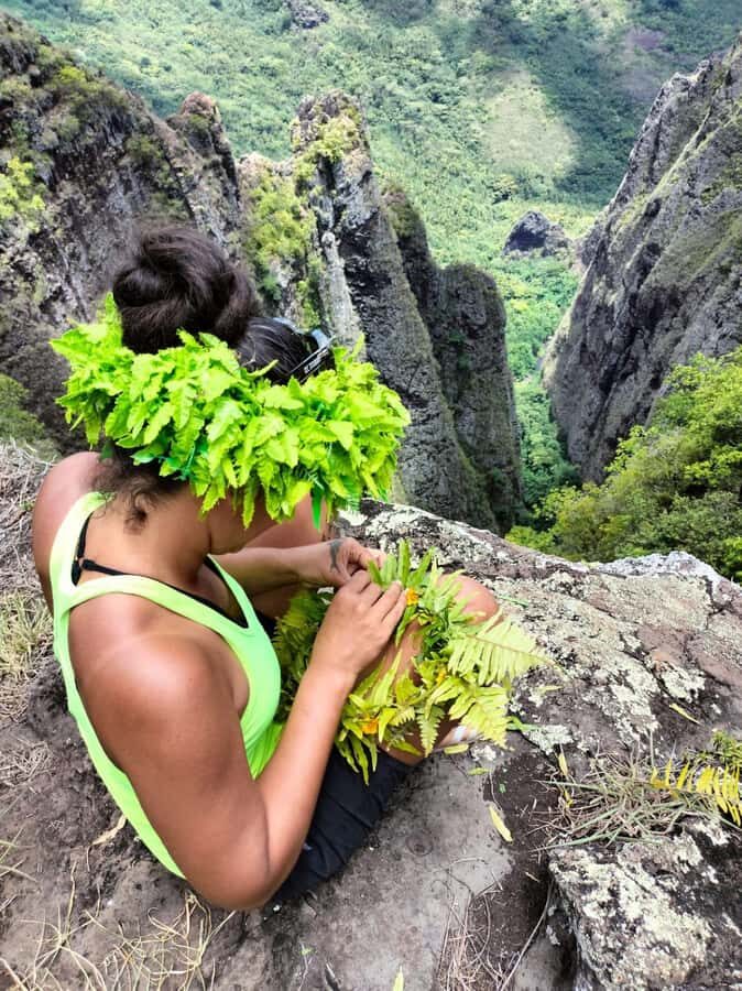 Nuku Hiva: Excursion to the top of the Vaipo waterfall. - The Hike to Vaipo Waterfall