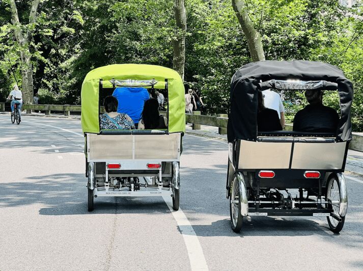 NYC: Private Central Park Pedicab Tours / PICKUP FROM MUSEUM - Itinerary Breakdown and What to Expect