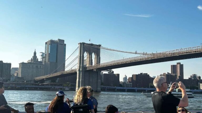 NYC Views from Brooklyn Bridge & DUMBO with Ferry Tickets - Transportation, Duration, and Group Size