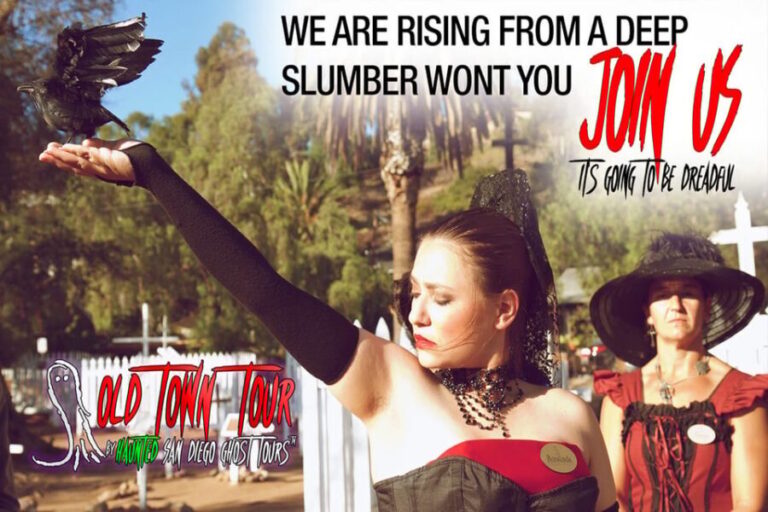 Old Town Haunted Walking Tour INSIDE Heritage Park - A Closer Look at the Haunted San Diego Experience