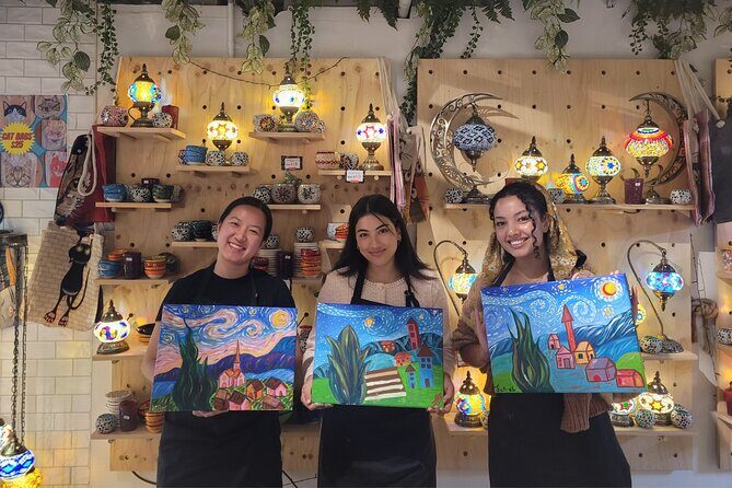 Paint and Sip Classes Brisbane: Acrylic Art, Canvas & Wine - What You Can Expect During the Class
