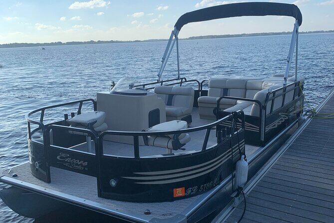 Party Barge Pontoon Boat Rental to 8 Persons with Fuel in Orlando - The Sum Up