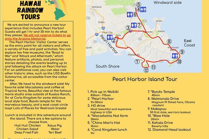 Pearl Harbor Island Tour with lunch and Byodo Temple - The Sum Up