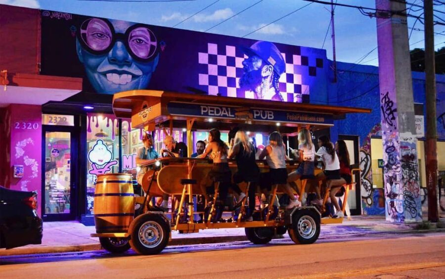 Pedal Pub Miami: Art District Party Bike Pub Crawl - An In-Depth Look at the Wynwood Pedal Pub Experience