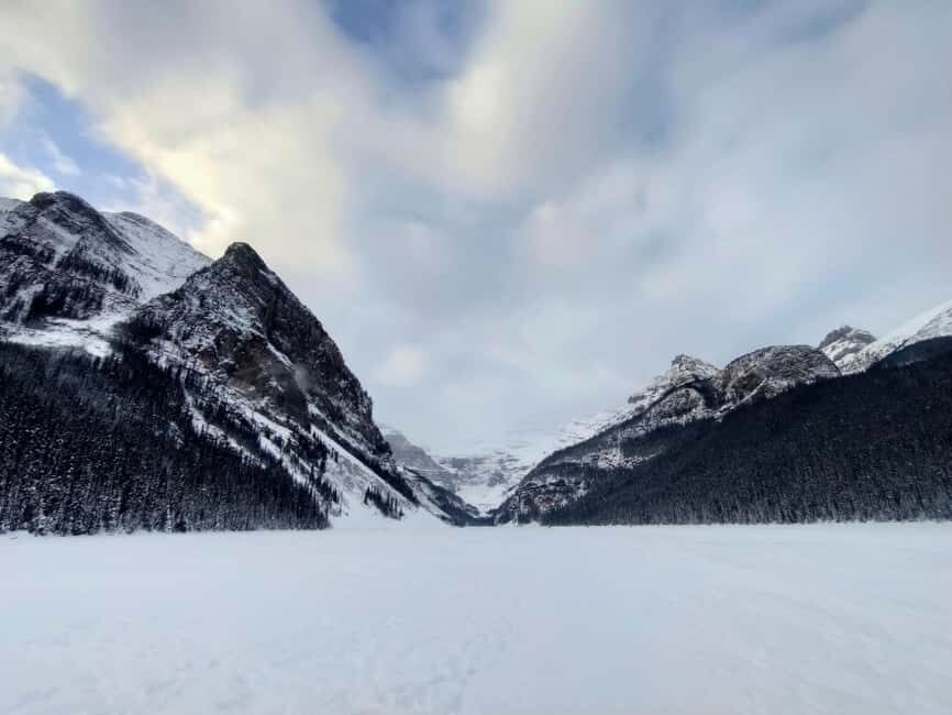 Peyto Lake Lake Louise Johnston Canyon Calgary/Canmore/Banff - A Day in the Heart of Banff’s Winter Splendor