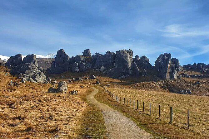 Private Castle Hill & Inland Canterbury Shore Excursion - Lake Lyndon: A Tranquil Morning Tea Break