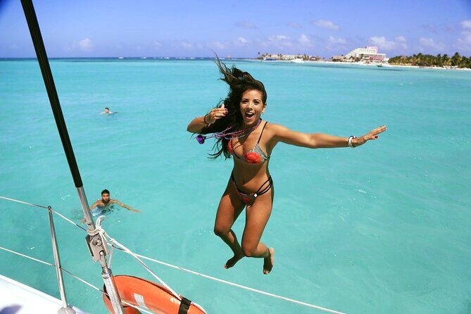 Private Catamaran to Isla Mujeres! Drinks, Party & Adventure - Who Would Love This Tour?