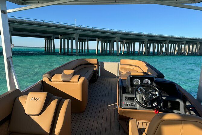Private Crab Island Luxury Slide Pontoon Charter - The Sum Up