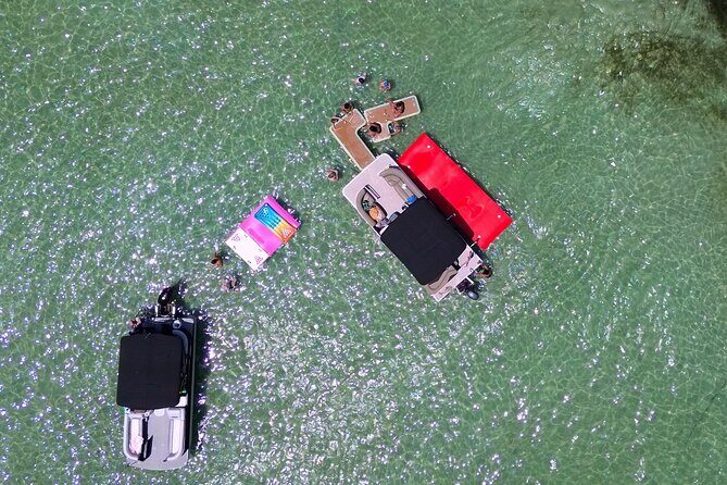 Private Crab Island Pontoon Charter with Bote Hangout Floats! - An In-Depth Look at the Experience