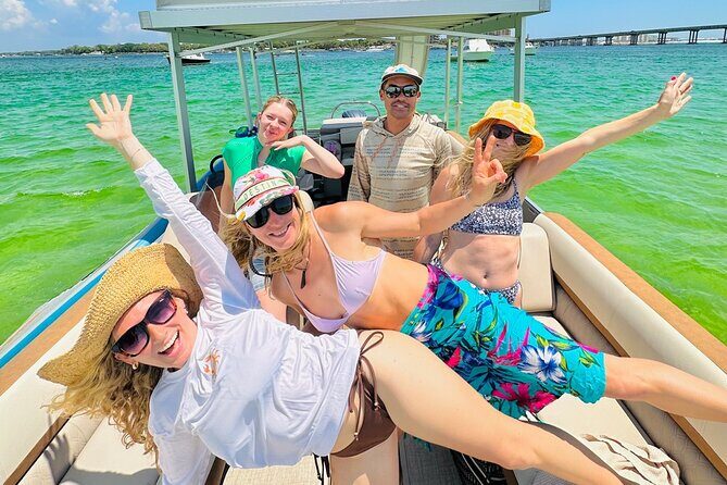 Private Crab Island Tour with Inflatables and Slide - The Itinerary Breakdown