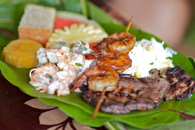 Private Full-Day Lagoon Adventure in Bora Bora with BBQ Lunch - The Lunch: A Polynesian Feast on a Private Motu