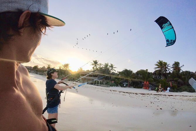 Private Kitesurfing Lessons in Tulum with a Private Beach Access 3hrs - The Practical Details