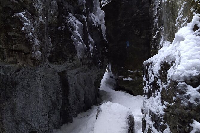 Private Singhampton Caves Snowshoe, Collingwood/Blue Mountain - Guides and Personalization: Why They Make the Difference