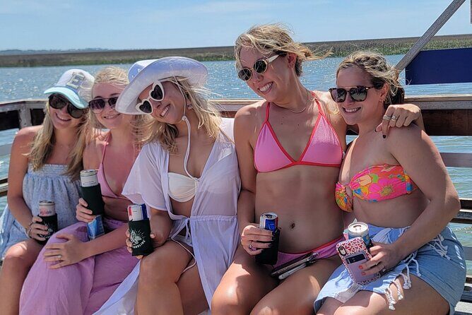 Private Tiki Boat Beach from Tybee Island Swim and Chill - The Sum Up