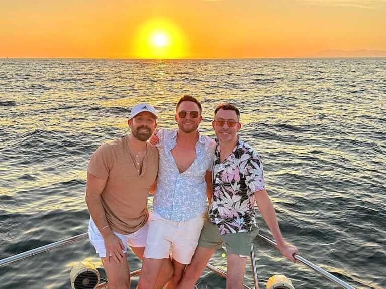 Puerto Vallarta: Sunset Cruise Aboard a Luxury Yacht-private - Detailed Breakdown of the Itinerary