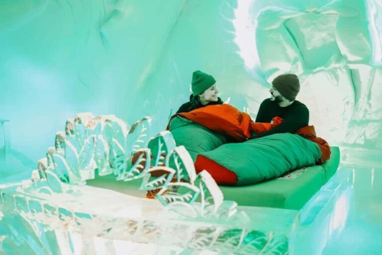 Quebec City: Hôtel de Glace (ice hotel) Overnight Experience - The Experience in Perspective