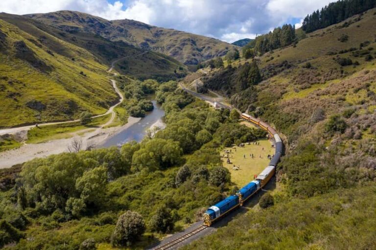 Queenstown to Dunedin Incl Taieri Gorge Train (One-Way) - The Legendary Taieri Gorge Railway