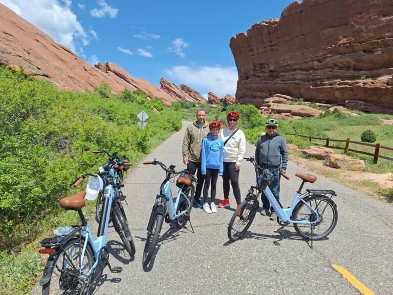 Red Rocks and Dinosaur Ridge on E-Bike Tour - Starting Point and Logistics