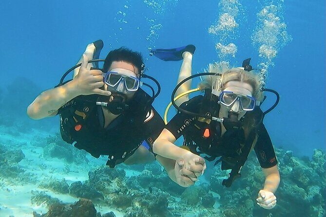 Romantic Dive for beginners in Bora Bora (2 people) with Video - FAQs