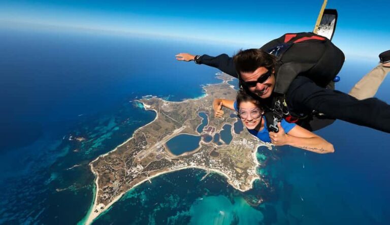 Rottnest Island: Tandem Skydive - The Itinerary in Detail