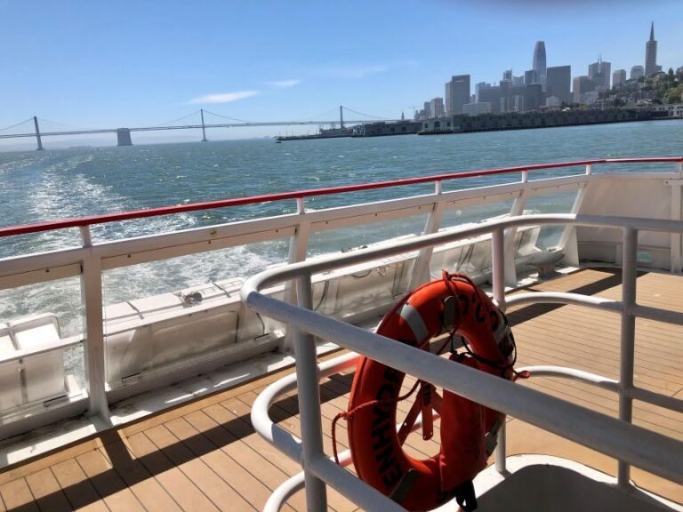 San Francisco: Bridge to Bridge Cruise (90-minutes) - Additional Details: Practical Tips and Considerations