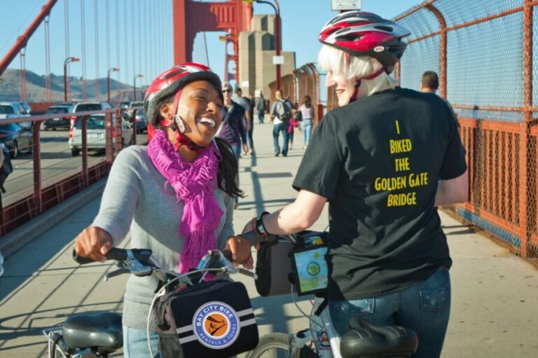San Francisco: Explore at Your Own Pace All Day Bike Rental - The Golden Gate Bridge and Sausalito