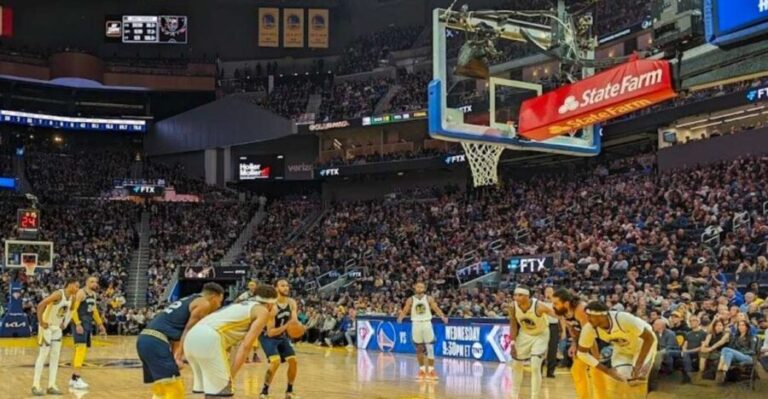 San Francisco: Golden State Warriors Basketball Game Ticket - Seating and Viewing Experience