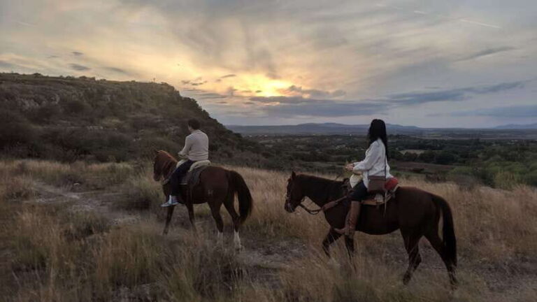 San Miguel: Romantic Horseback Riding at Sunset - What’s Included & What to Keep in Mind