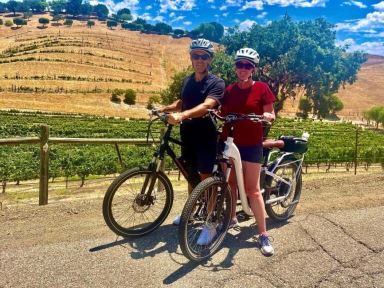 Santa Barbara: E-bike wine tour w/ transport, tasting, lunch - The Stops and Highlights
