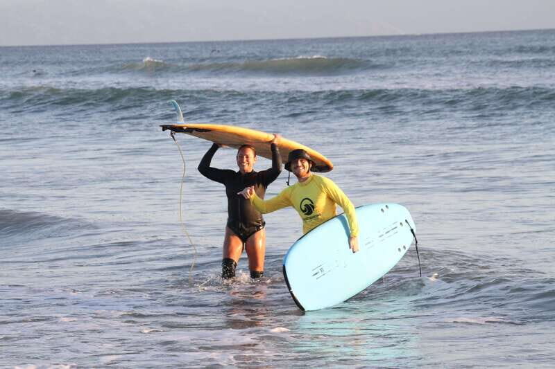 Sayulita: La Lancha Beach, Sunset Surfing Lesson - The Jungle Trail & Beach Arrival