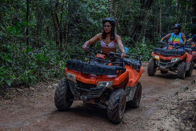 Shared ATV's and Zip Lines and Swimming in a Real Cenote. - Authenticity and Authentic Experiences
