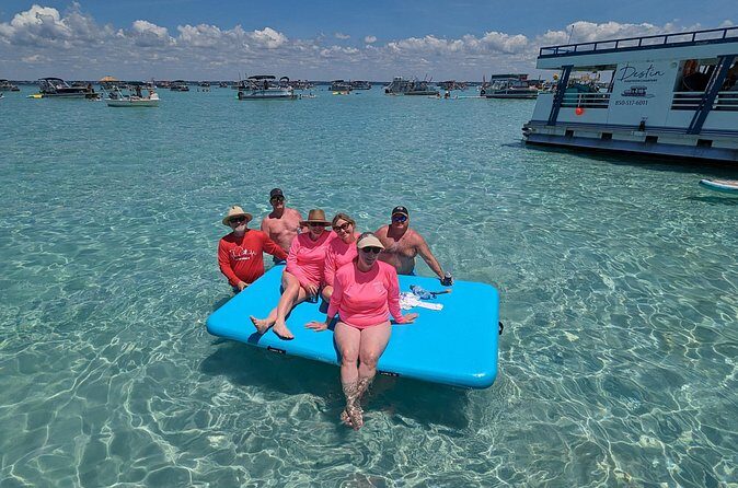 Shared Group Crab Island 3 Hour Tiki Excursion, Destin FL - The Itinerary in Detail
