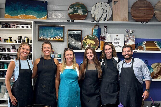 Siesta Key Resin Coaster Workshop - Practical Details & Tips