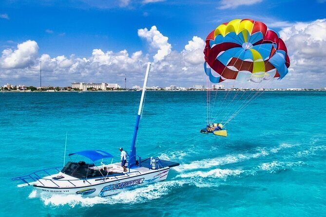 Skyrider Parasailing from Playa Mujeres, Cancún - The Experience: Pros and Cons