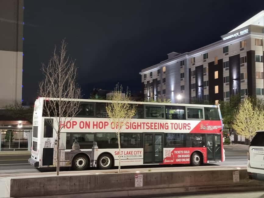 SLC Bus Tours Night Tour on a Double-Decker Bus - Who Will Love This Tour?