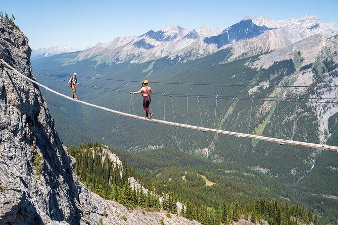 Small Group Banff Skyline Via Ferrata 5-hour Tour - What to Expect During Your Experience