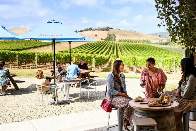 Small Group Yarra Valley: Redwoods Forest & Premium Wine Tour - Soumah Wines: A Gourmet Pause