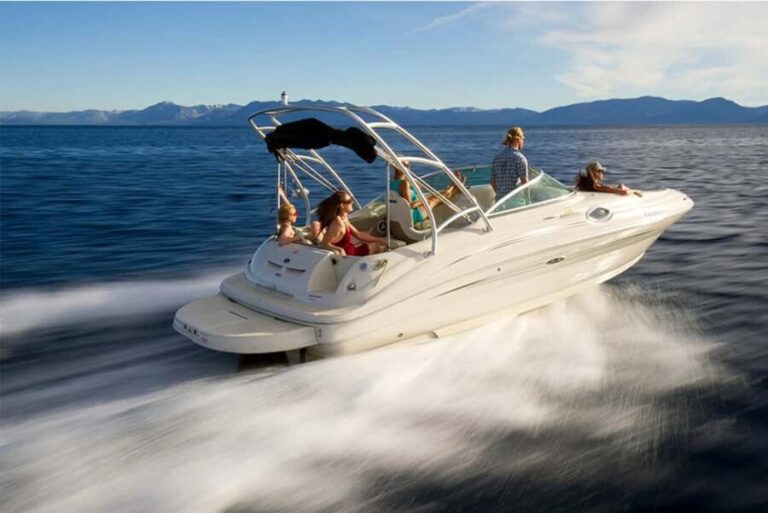 South Lake Tahoe: 23-foot Sea Ray Power Boat Rental - What to Expect from the Lake Tahoe Power Boat Rental