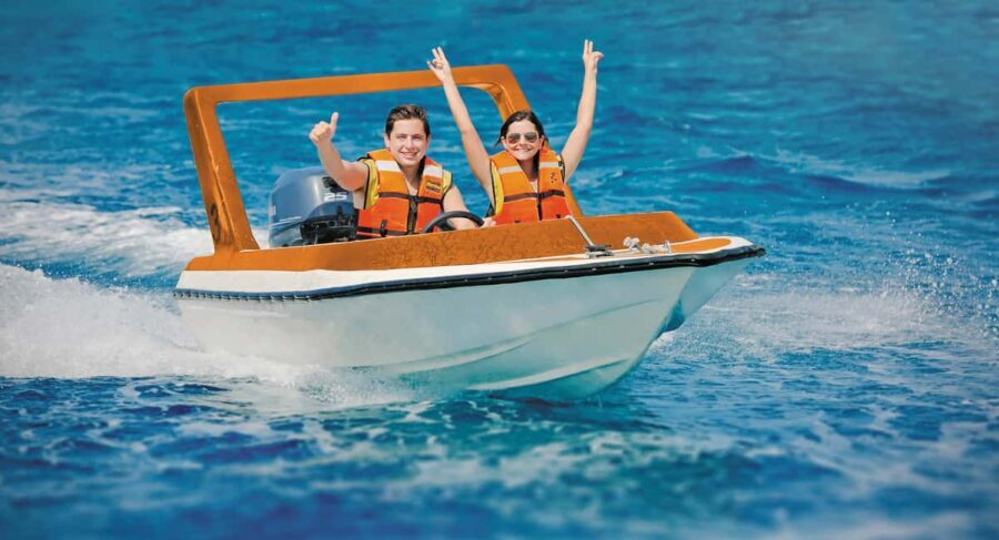 Speed Boat, Snorkel and Beach - The Speed Boat Experience: A High-Speed Ride with a View