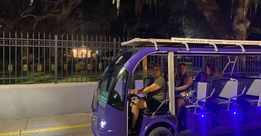 St Augustine: Riding with the Ghosts Golf Cart Tour - Who Should Consider This Tour