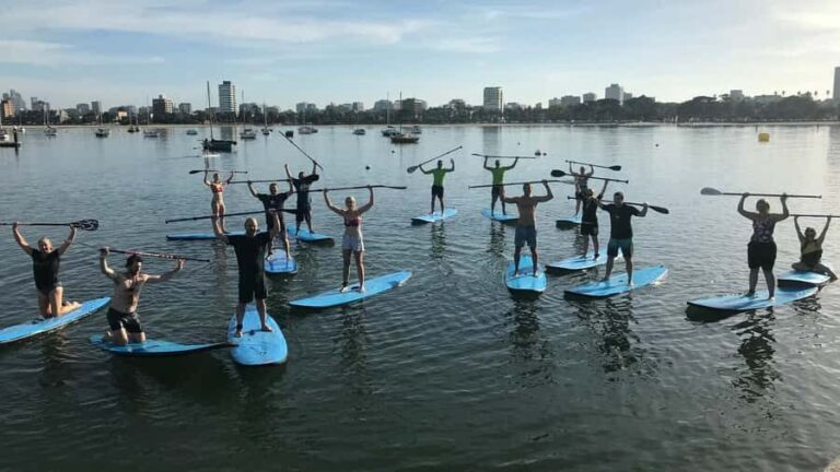 St Kilda: Group Lesson for Stand-Up Paddleboarding - Practical Details and Tips