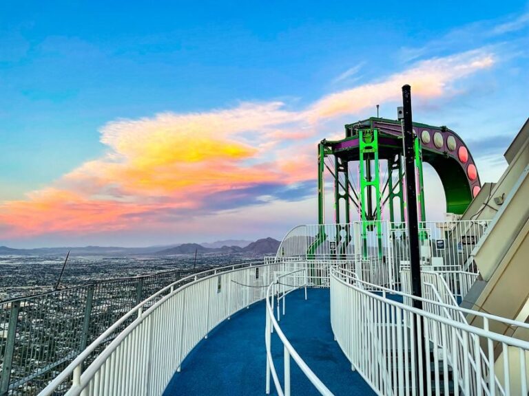 STRAT Tower Thrill Rides Admission - The Observation Deck and the Overall Experience