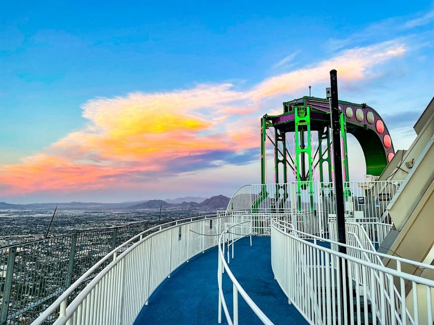 STRAT Tower Thrill Rides Admission - The Observation Deck and the Overall Experience